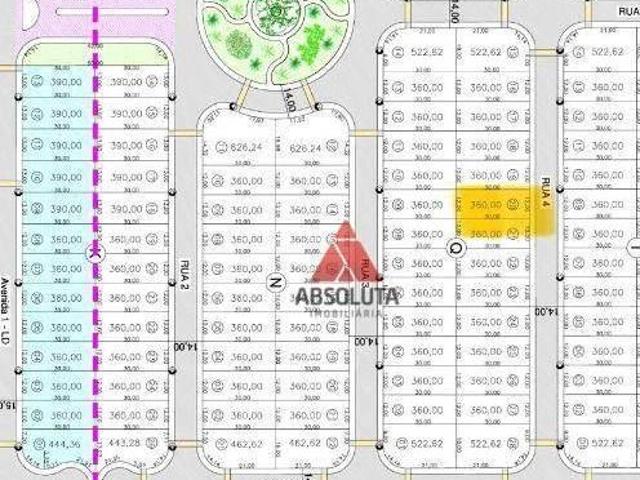 Terreno en Condomínio para venda em Jardim Firenze de 360.00m²