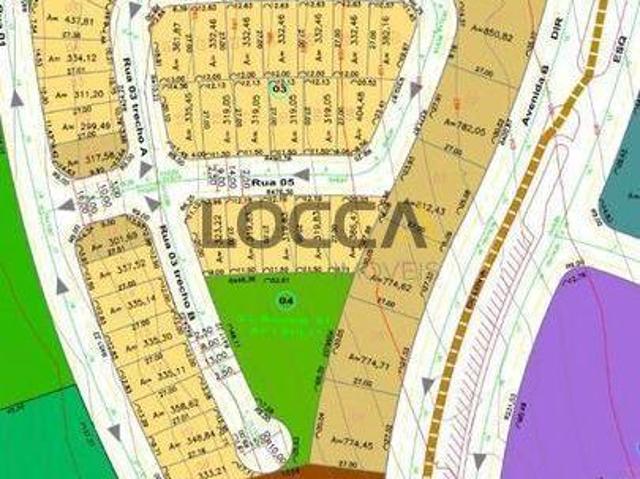 Terreno en Condomínio para venda em Quintas De São José de 532.00m²