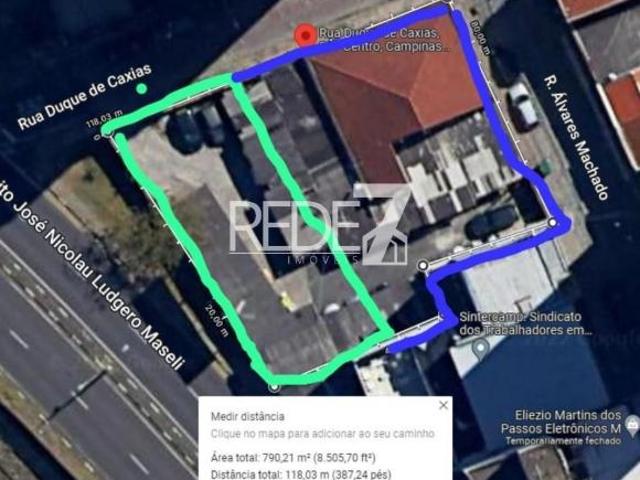 Terreno imperdível no coração de Campinas SP: lote à venda no Centro com localização privilegiada!