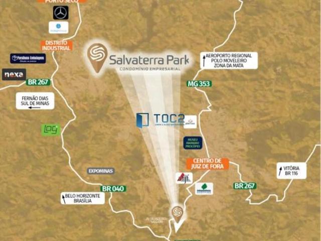 Terreno industrual à venda no Salvaterra Juiz de Fora MG | 949