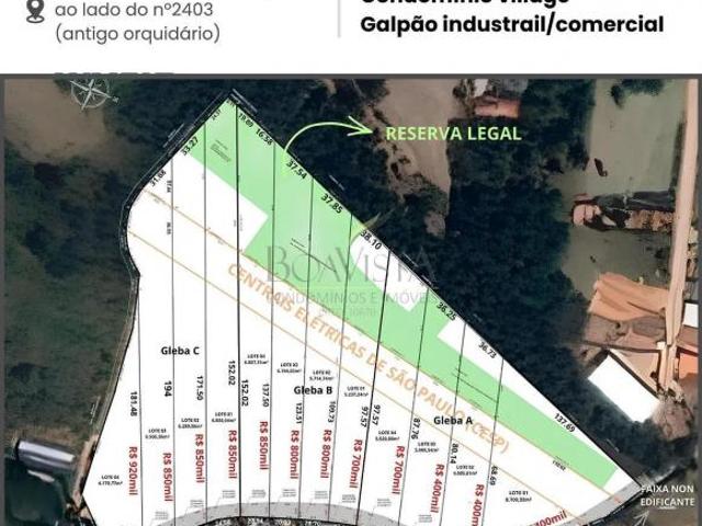 Terreno Industrial à venda, I industrial ou Comercial I Atibaia, SP