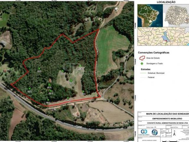 Terreno Industrial em Campo Largo 131.000 m na BR 376 Itaqui de Cima