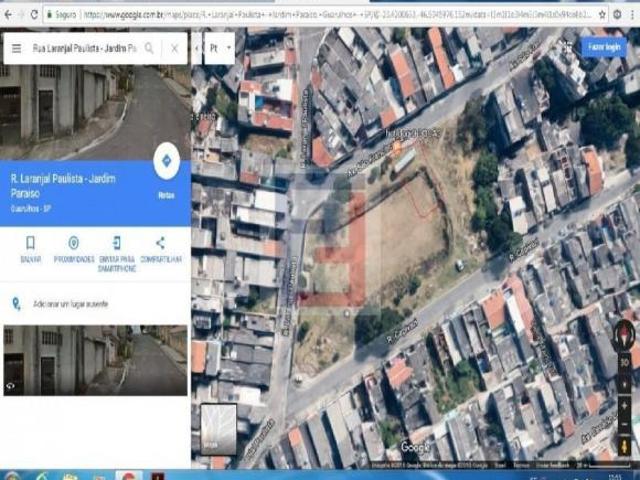 Terreno, Jardim Paraíso, Guarulhos, SP