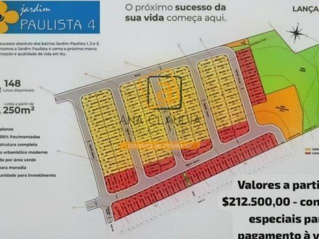 Terreno, Jardim Paulista, Itu, SP