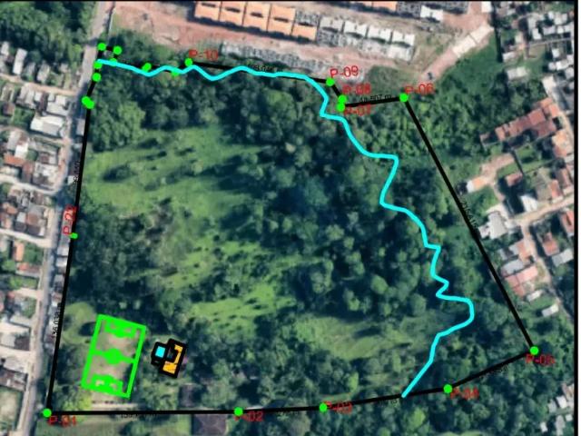 Terreno jibóia branca 74.000M2