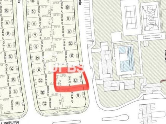 TERRENO LOTE 381,75MT TERRAS ALPHA RESIDENCIAL 2