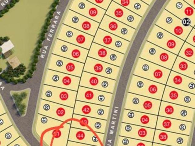 TERRENO LOTE 420MT JARDINS PARMA