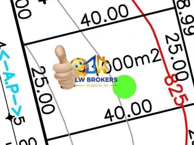 Terreno / Lote de 1000m² em Condomínio, Jundiaí SP
