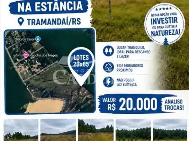 Terreno / Lote para Venda em Tramandaí/RS Estância