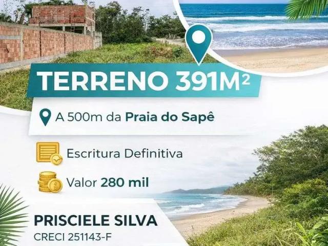 Terreno / Lote para Venda em Ubatuba/SP Sapé
