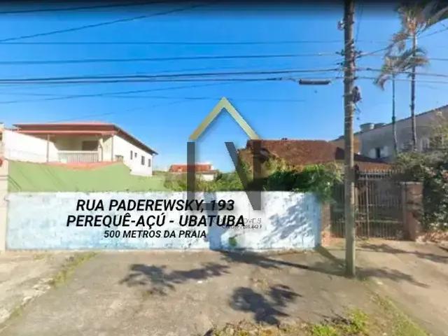 Terreno / Lote para Venda em Ubatuba/SP Perequê Açu