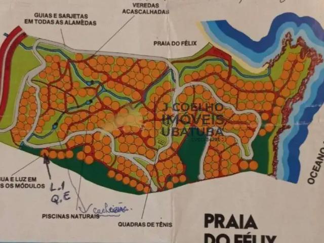 Terreno / Lote para Venda em Ubatuba/SP Praia do Félix Praia do Lúcio