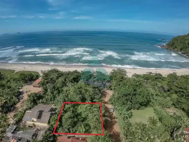 Terreno / Lote para Venda em Ubatuba/SP Praia do Itamambuca