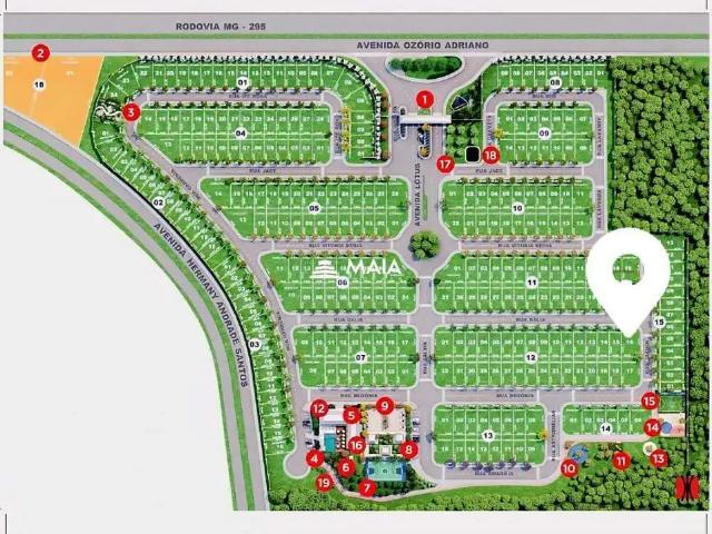 Terreno / Lote para Venda em Uberaba/MG Distrito Industrial III