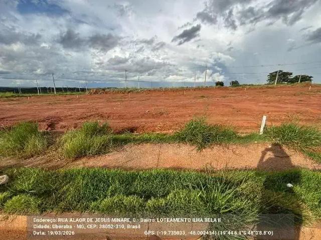 Terreno / Lote para Venda em Uberaba/MG Loteamento Ilha Bela II
