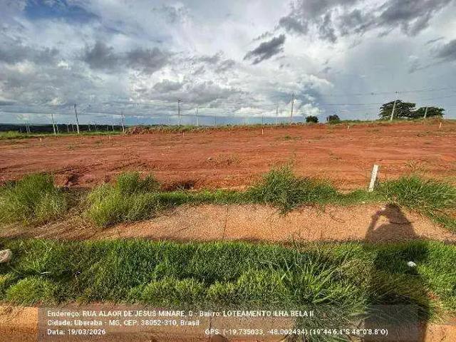 Terreno / Lote para Venda em Uberaba/MG Loteamento Ilha Bela II