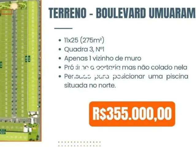 Terreno / Lote para Venda em Uberlândia/MG Grand Ville