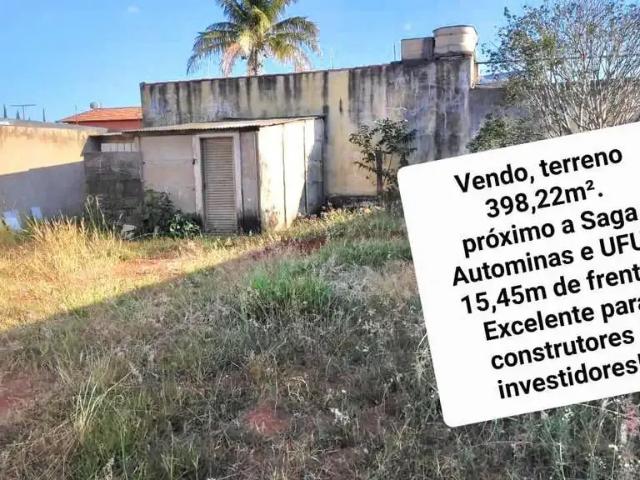 Terreno / Lote para Venda em Uberlândia/MG Saraiva