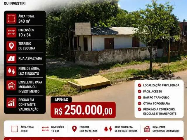Terreno / Lote para Venda em Uruguaiana/RS Cidade Alegria