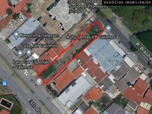 Terreno / Lote para Venda em Valinhos/SP Vila Sonia