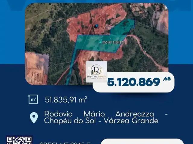 Terreno / Lote para Venda em Várzea Grande/MT Chapéu do Sol