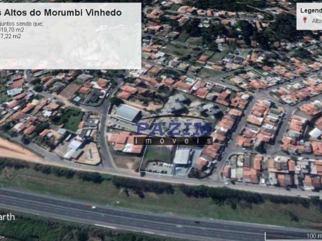 Terreno / Lote para Venda em Vinhedo/SP Altos do Morumbi