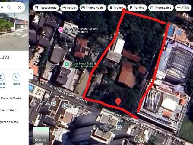 Terreno / Lote para Venda em Vila Velha/ES Praia da Costa