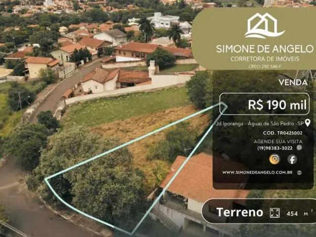 Terreno / Lote para Venda em Águas de São Pedro/SP Jardim Iporanga