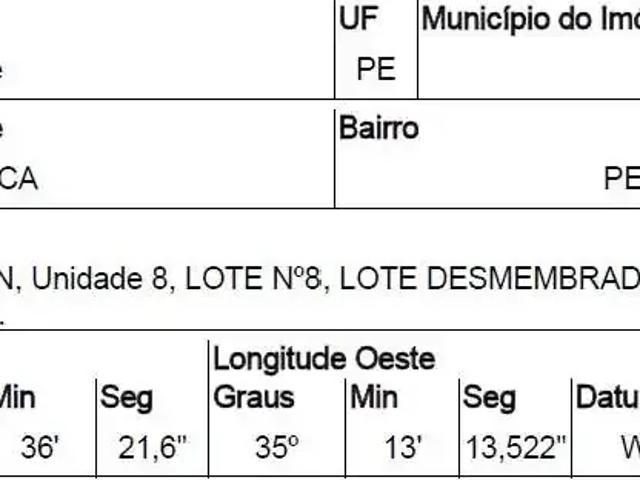 Terreno / Lote para Venda em Aliança/PE Centro 1 Quartos