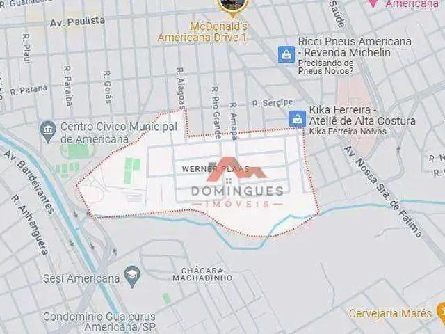 Terreno / Lote para Venda em Americana/SP Werner Plaas