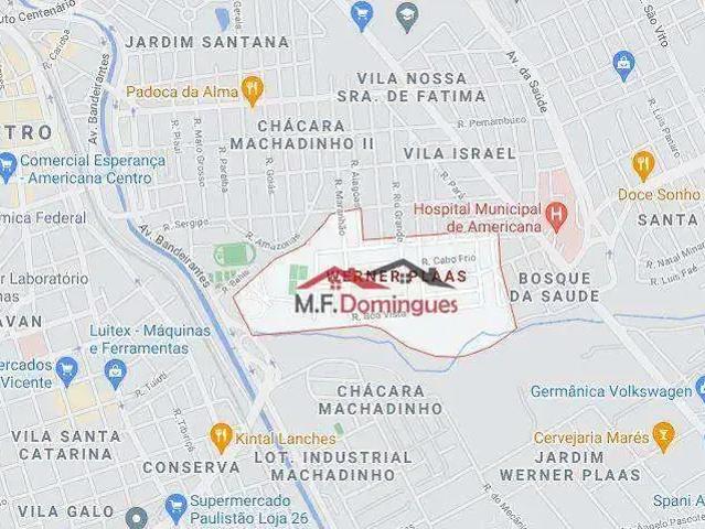 Terreno / Lote para Venda em Americana/SP Werner Plaas