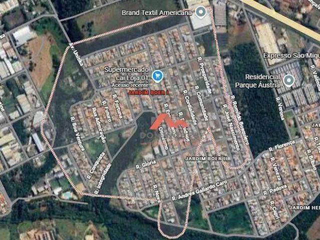 Terreno / Lote para Venda em Americana/SP Jardim Boer I