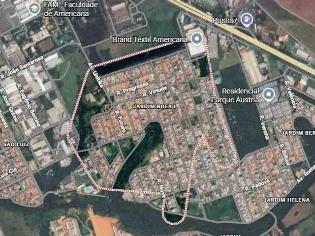 Terreno / Lote para Venda em Americana/SP Jardim Boer I