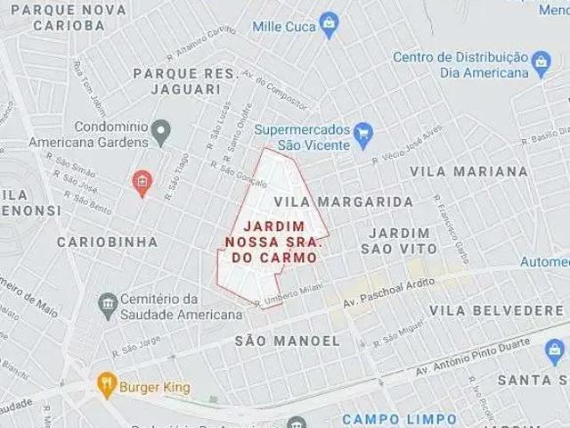 Terreno / Lote para Venda em Americana/SP Jardim Nossa Senhora do Carmo