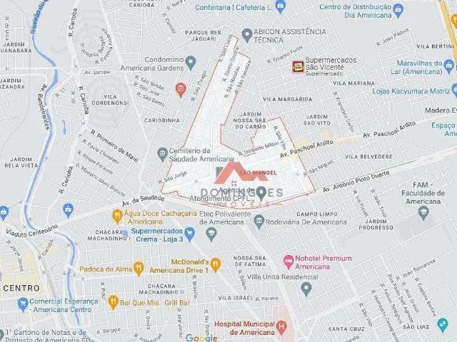 Terreno / Lote para Venda em Americana/SP São Manoel