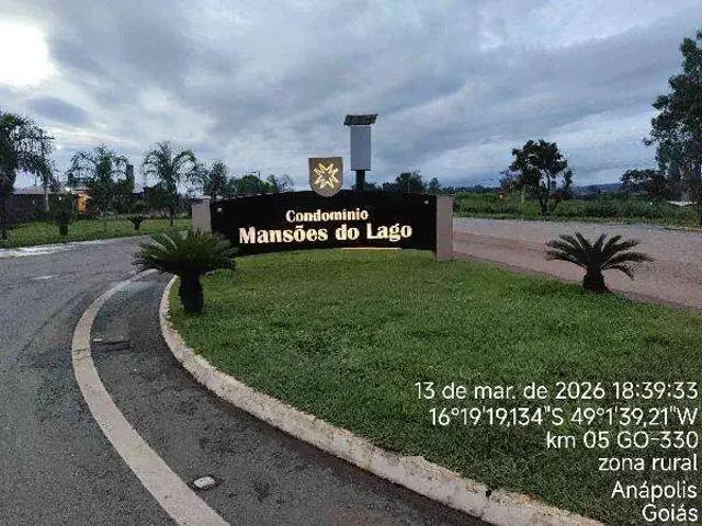Terreno / Lote para Venda em Anápolis/GO Zona Rural