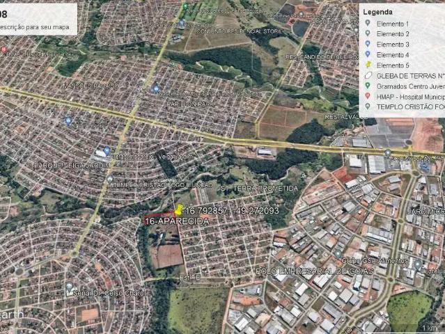Terreno / Lote para Venda em Aparecida de Goiânia/GO Parque Industrial Santo Antônio
