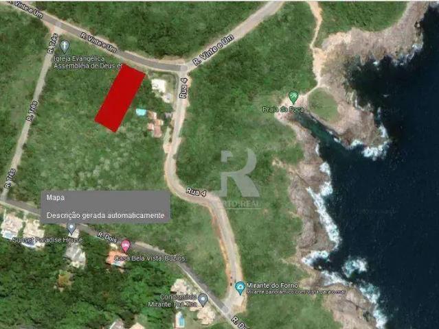Terreno / Lote para Venda em Armação dos Búzios/RJ Praia Do Forno