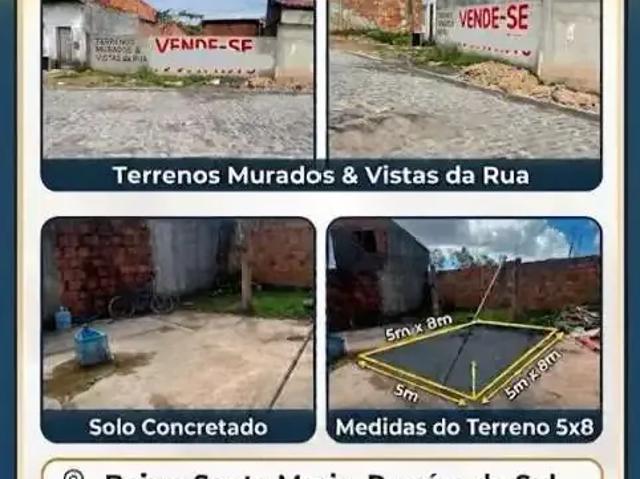 Terreno / Lote para Venda em Aracaju/SE Santa Maria