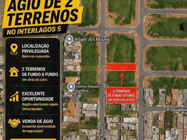Terreno / Lote para Venda em Araguari/MG Conjunto Ouro Verde
