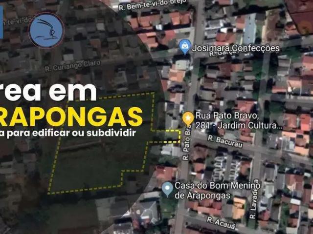 Terreno / Lote para Venda em Arapongas/PR Jardim Cultura