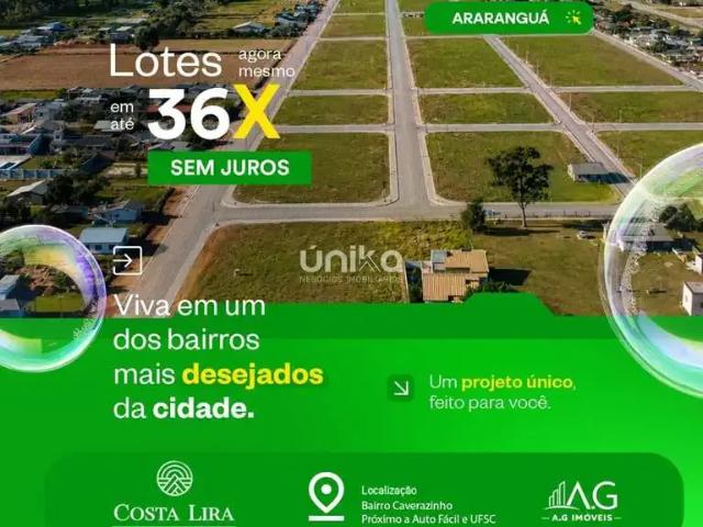 Terreno / Lote para Venda em Araranguá/SC Caverazinho