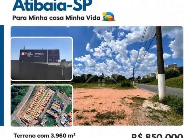 Terreno / Lote para Venda em Atibaia/SP Caetetuba