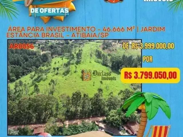 Terreno / Lote para Venda em Atibaia/SP Jardim Estância Brasil