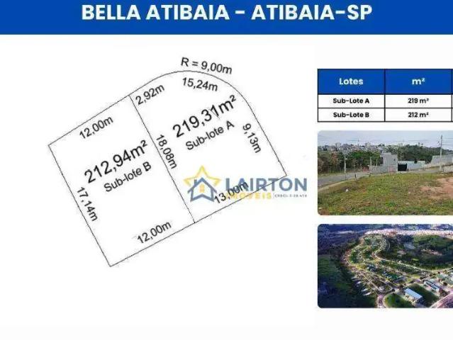 Terreno / Lote para Venda em Atibaia/SP Nova Cerejeira