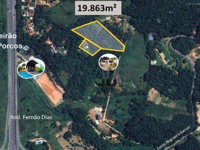 Terreno / Lote para Venda em Atibaia/SP Ribeirão dos Porcos