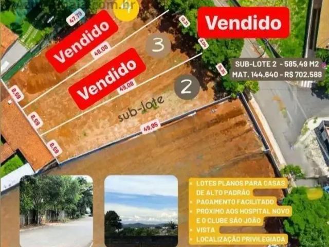 Terreno / Lote para Venda em Atibaia/SP Vila Santista