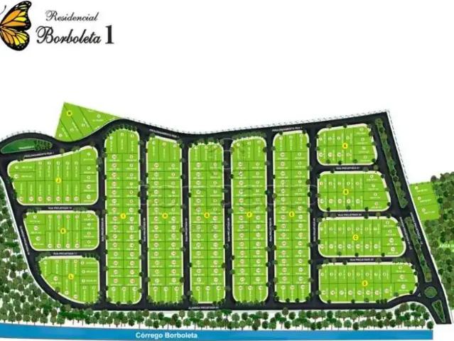Terreno / Lote para Venda em Bady Bassitt/SP Borboleta I
