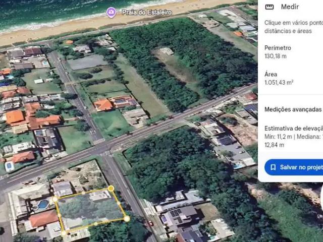 Terreno / Lote para Venda em Balneário Camboriú/SC Praia do Estaleiro