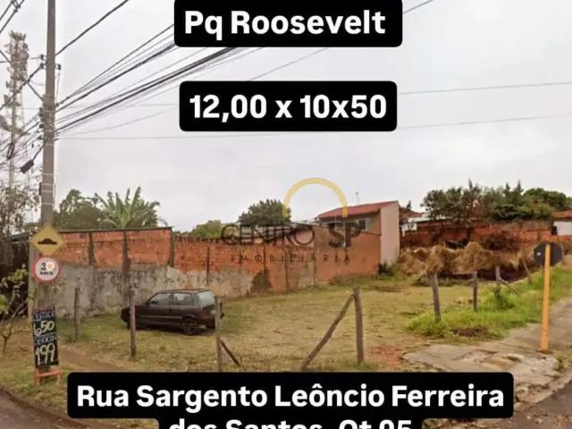 Terreno / Lote para Venda em Bauru/SP Parque Roosevelt